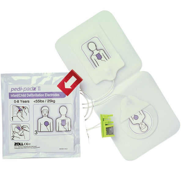 ZOLL AED Plus Paediatric Pedi-Padz II Defibrillator Pads – MedUK Group Ltd